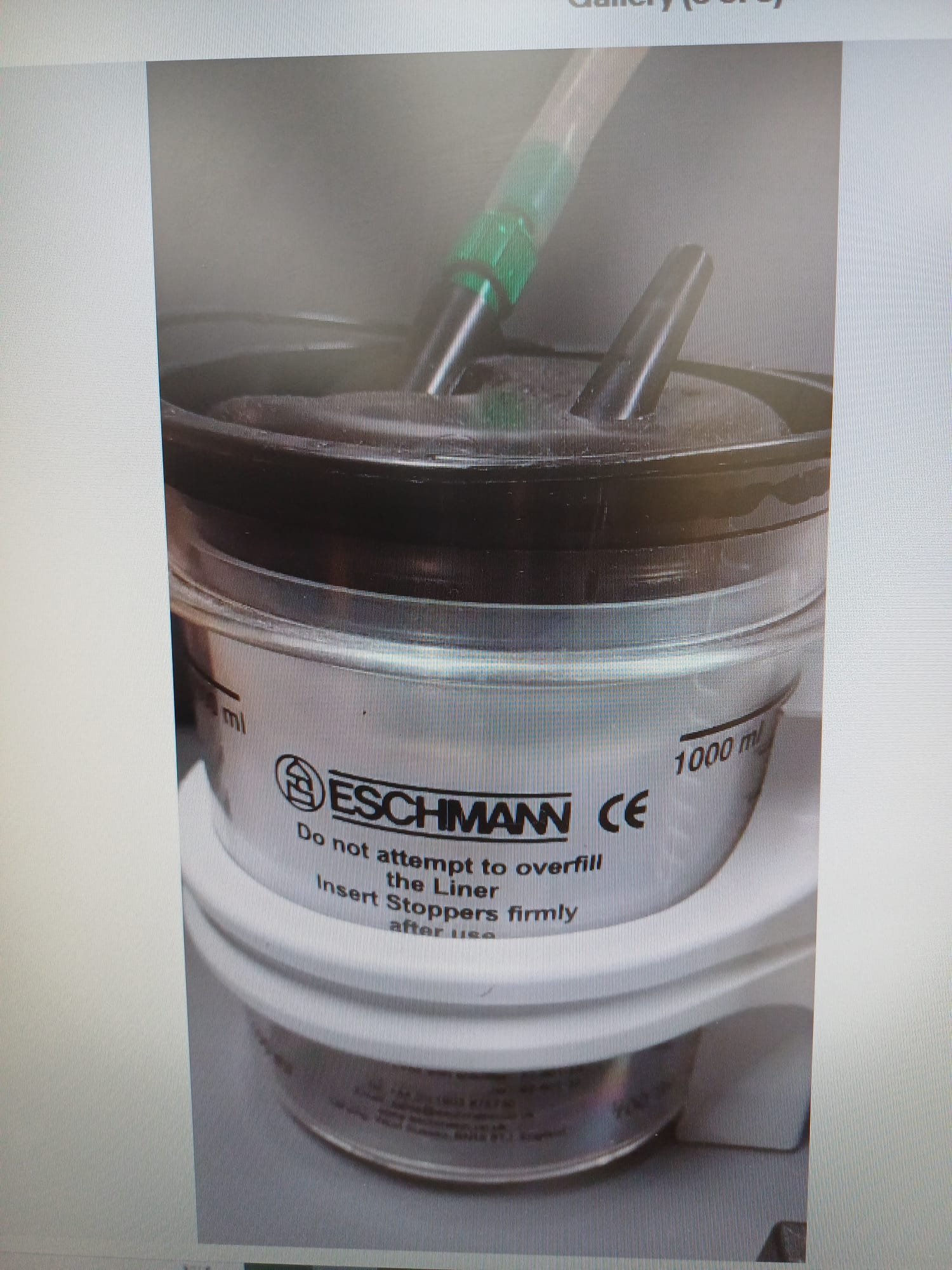 Eschmann VP18 Suction Unit with Cup and Power Supply (Powers Up ...