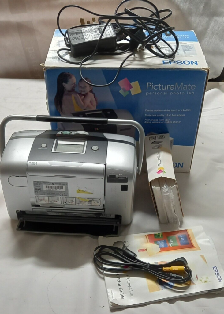 EPSON PICTUREMATE PERSONAL PHOTO LAB B271A COLOUR INKJET DIGITAL ...